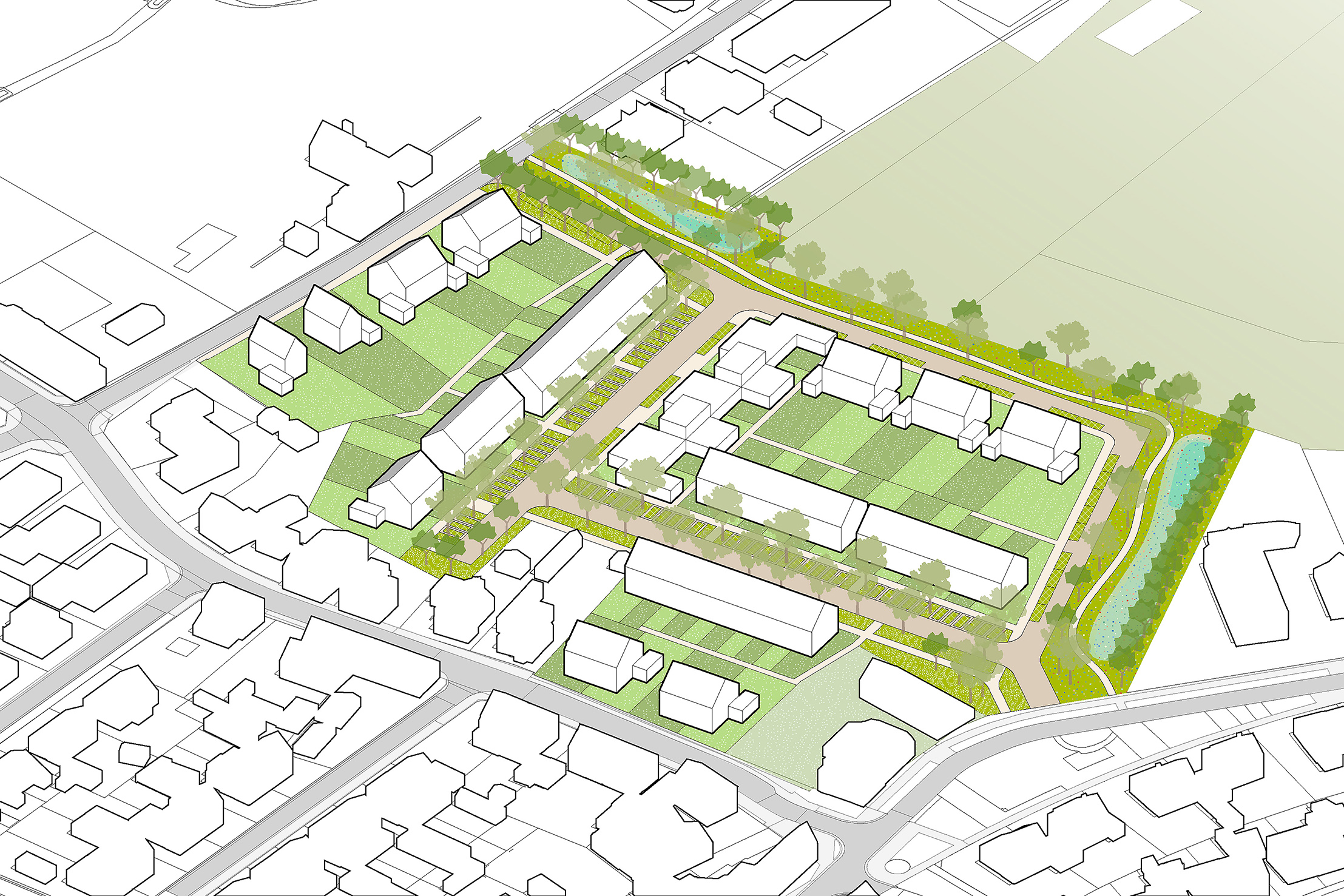 Buro Waalbrug - Stedenbouwkundig plan Oostrum-Oost